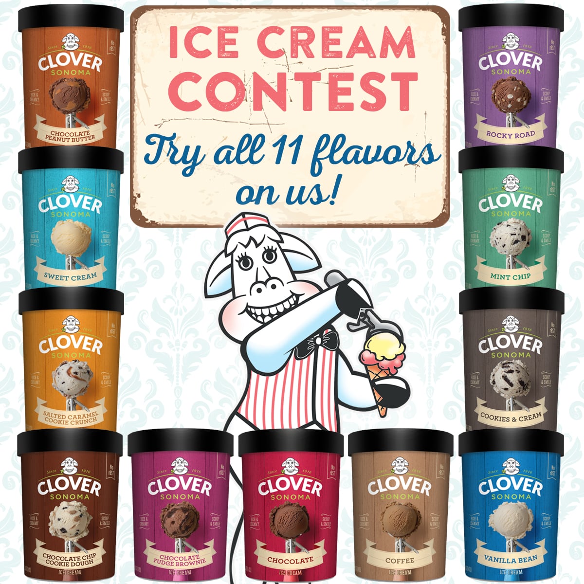 Moo and Improved Ice Cream Giveaway! - Clover