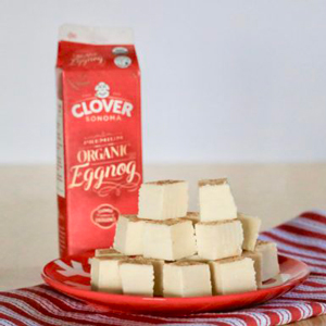 Eggnog Holiday Fudge Recipe | Clover Sonoma