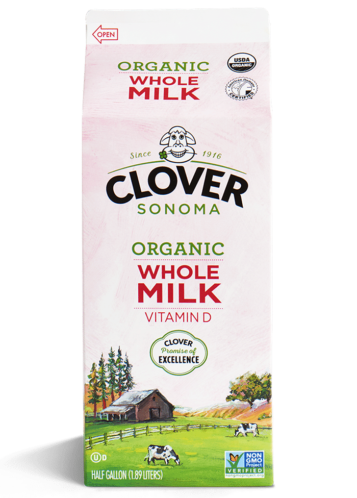 Organic Fat Free Milk | Clover Sonoma
