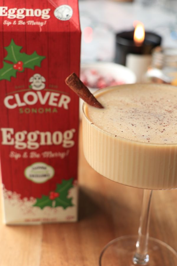Eggnog Espresso Martini - Clover