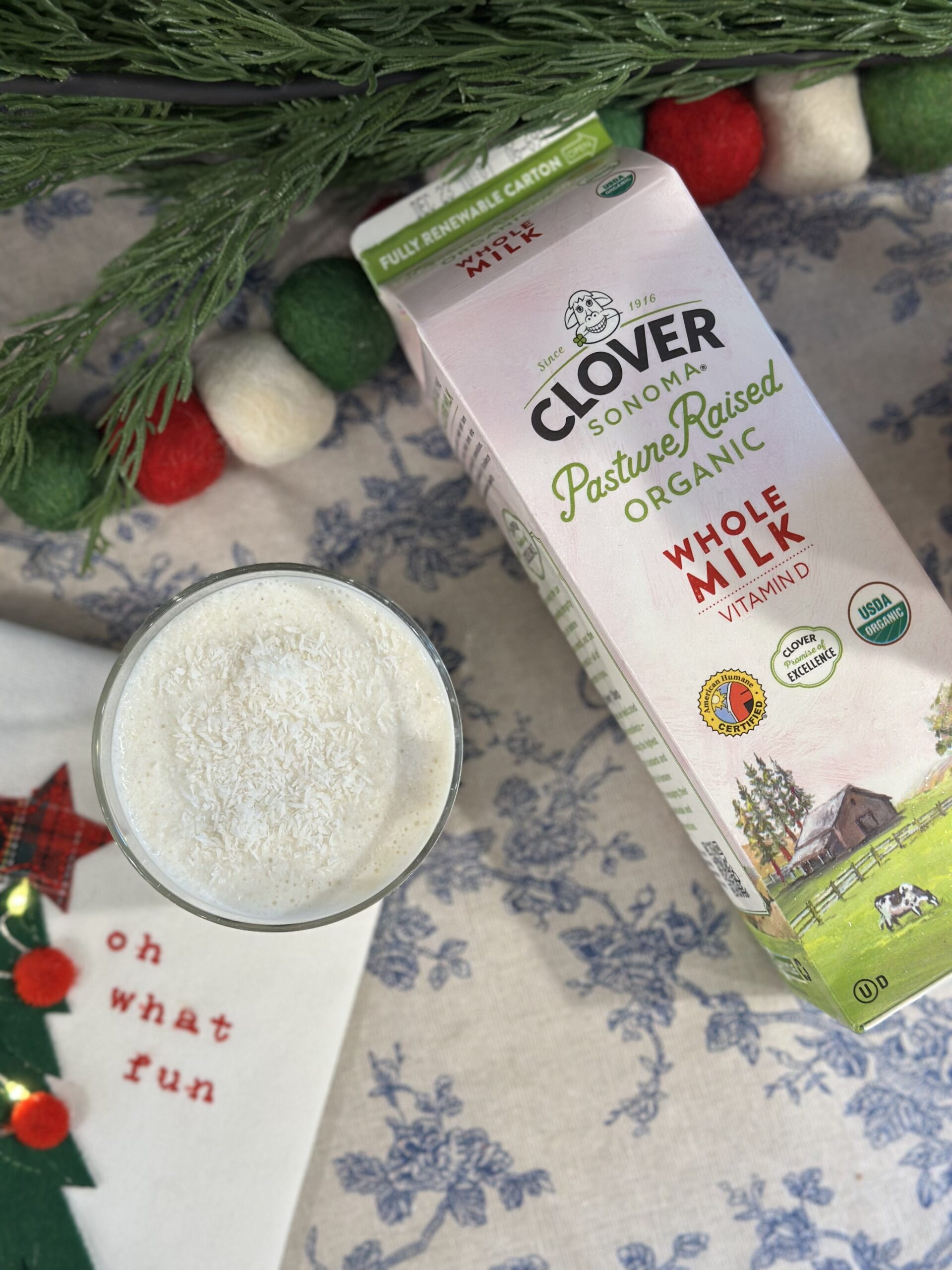 Snowman Smoothie - Clover