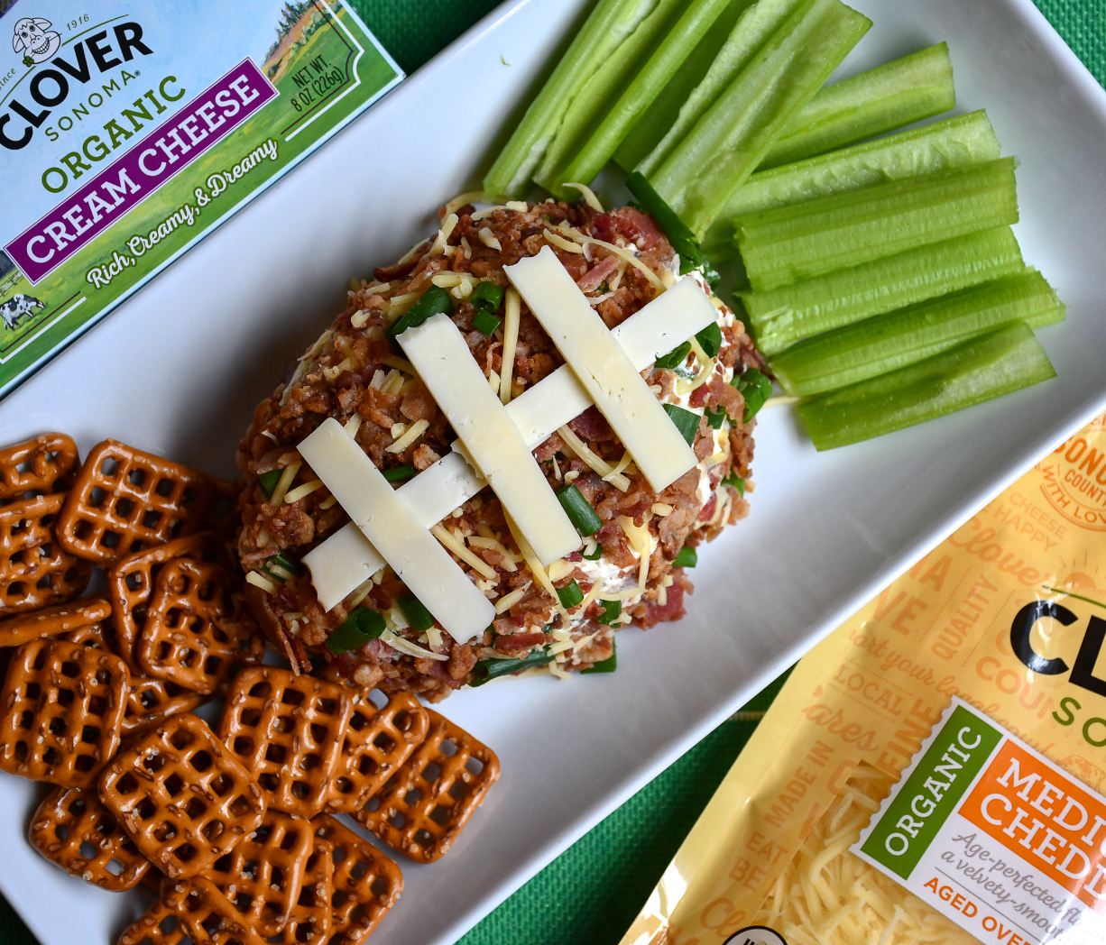 Jalapeno Cheddar Football Dip - Clover